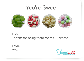 Sugarwish: A Unique Candy gift that starts as eGift!