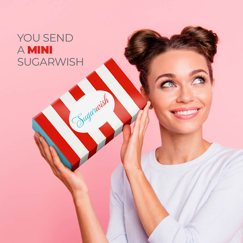 Sugarwish Our All Treats gift sizes