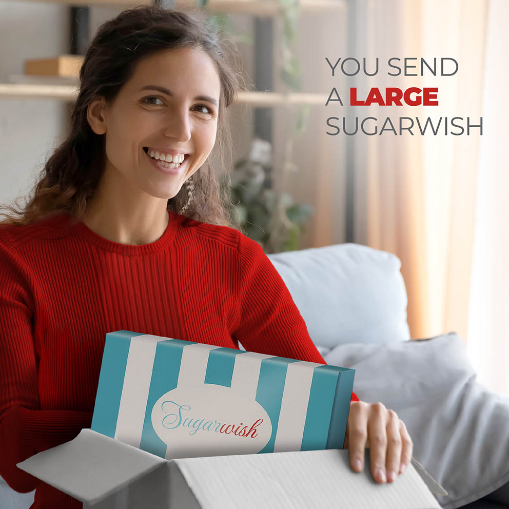 Sugarwish Our Appreciation Sugarwish gift sizes