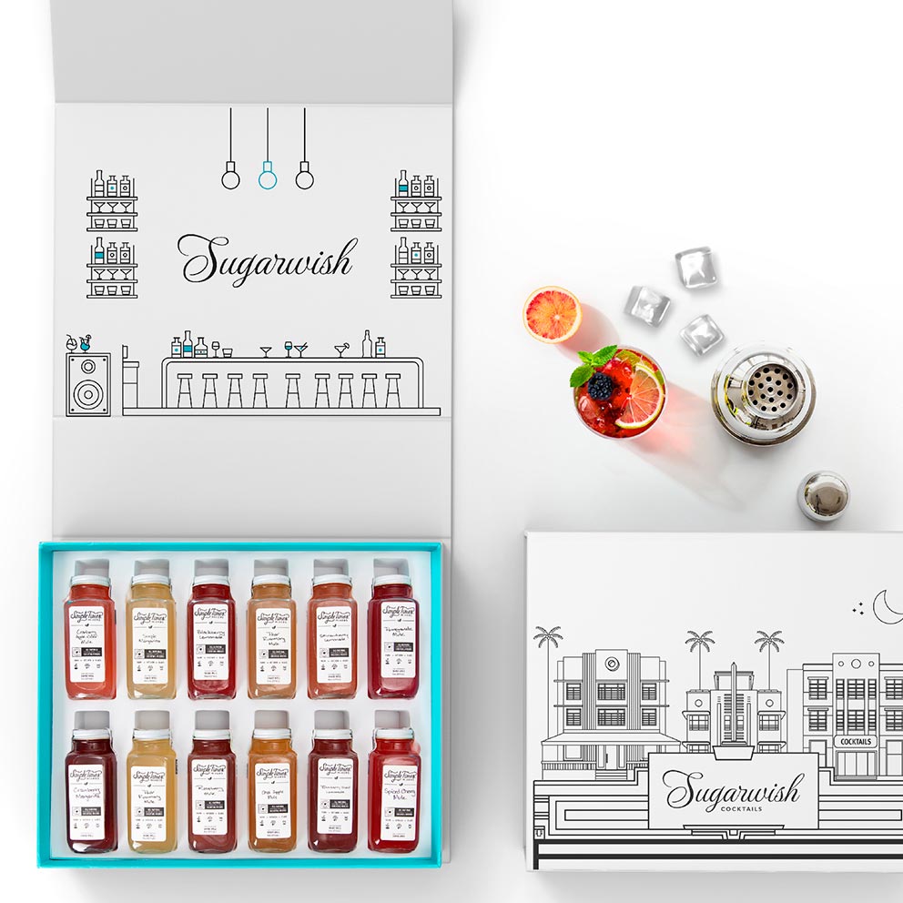 Custom Cocktail Mixer Gift | Sugarwish Corporate Gifting