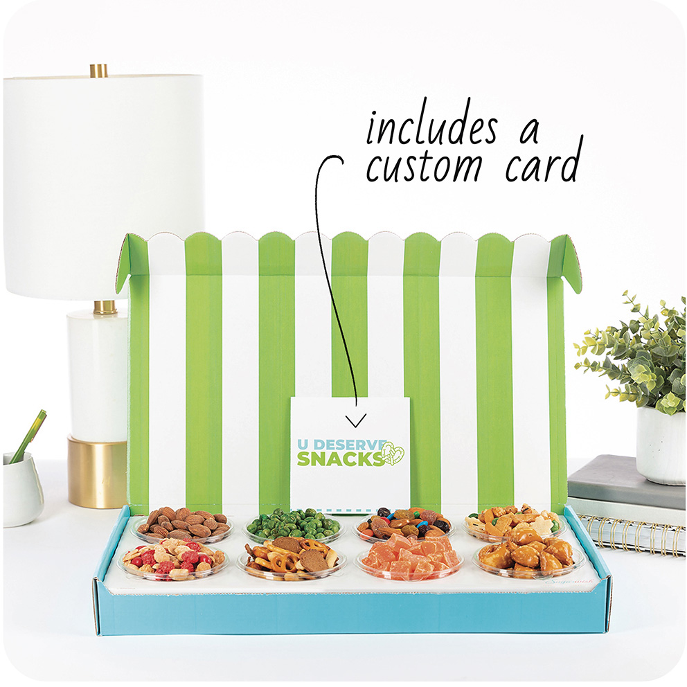 Sugarwish Snacks gift sizes