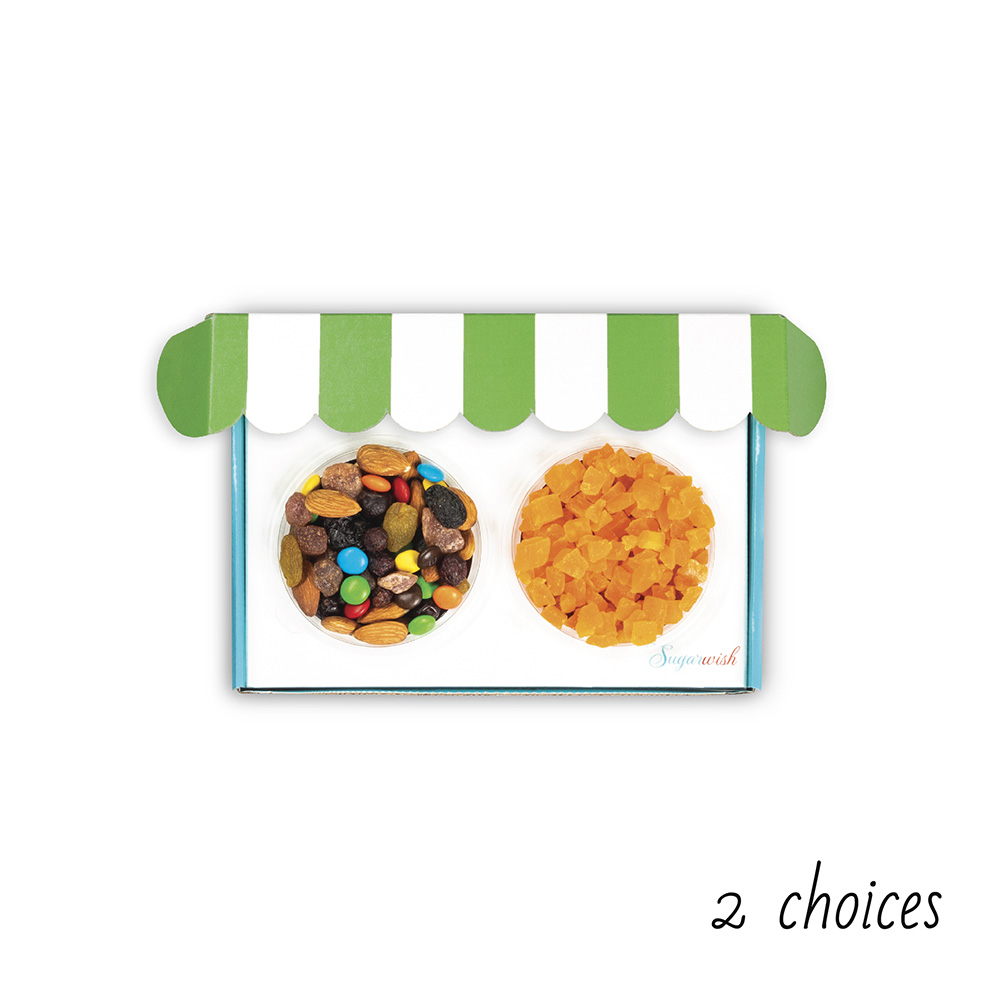 Sugarwish Snacks gift sizes